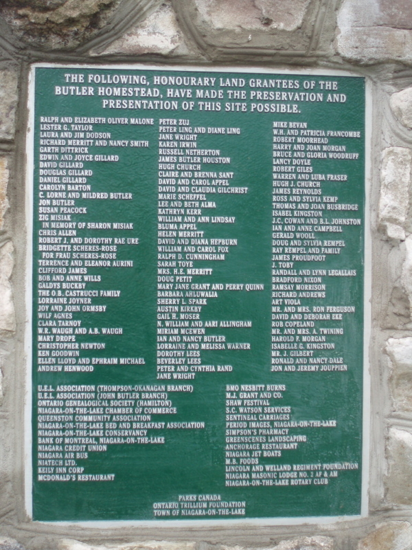 Butler Homestead Monument – UELAC